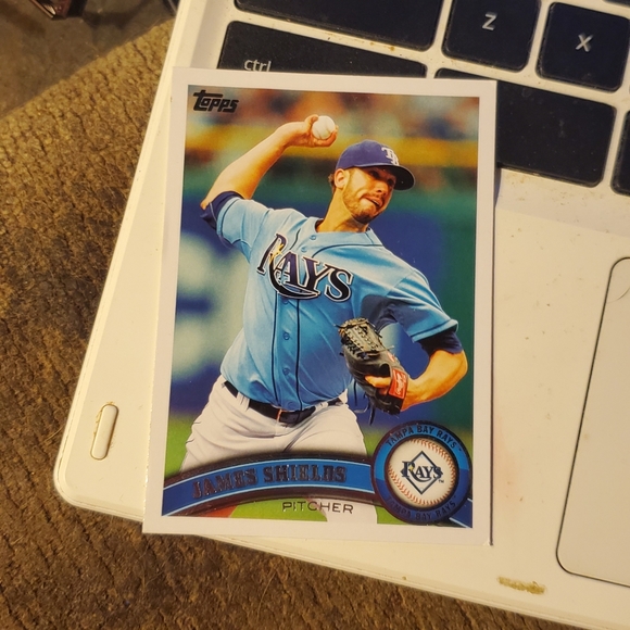 Other | James Shield Baseball Card | Poshmark